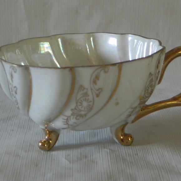Vintage | Dining | Bone China Teacoffee Cup Footed Bottom | Poshmark